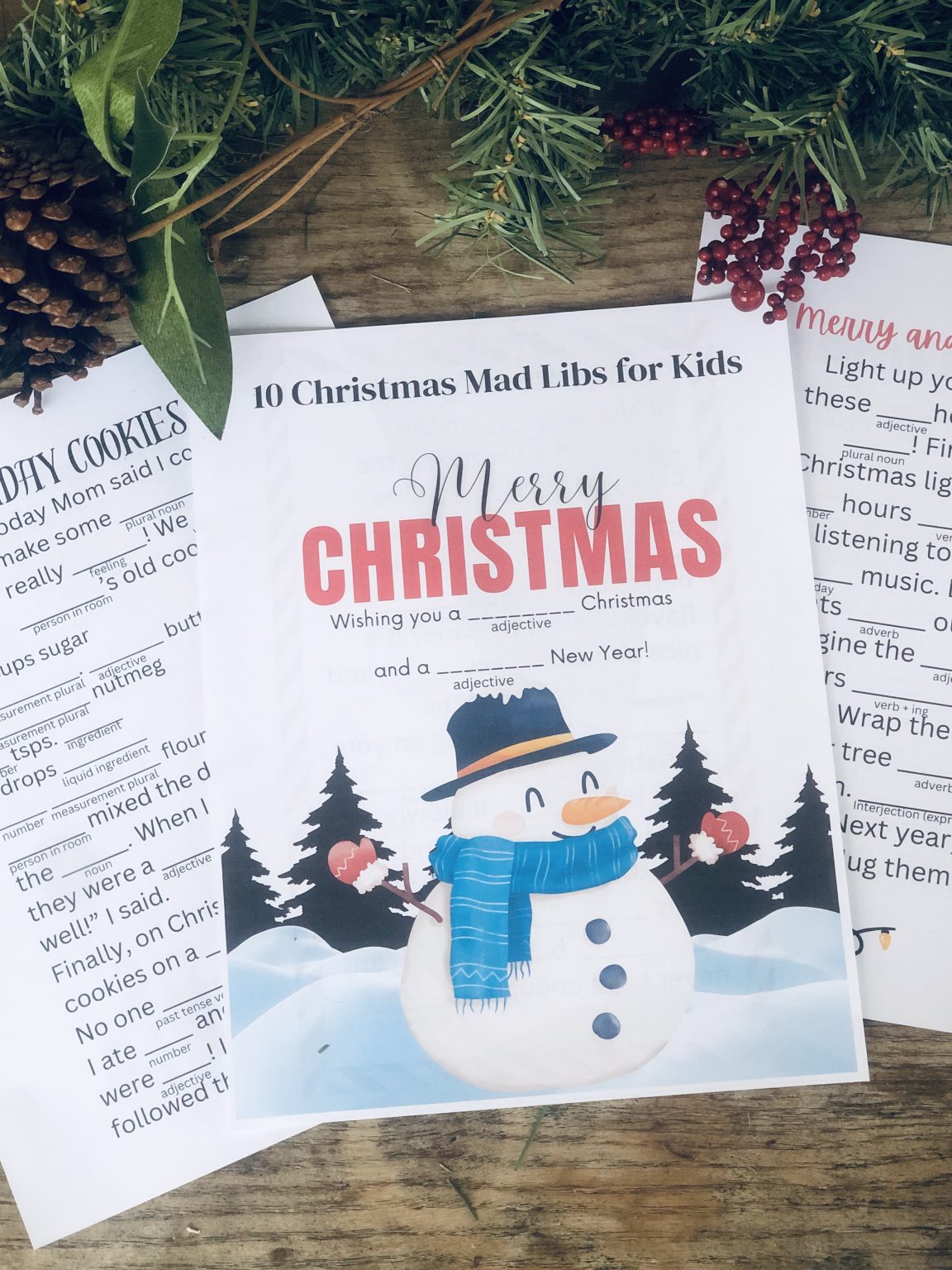 - Our Life Homeschooling 10 Printable Festive Christmas Mad Libs For Kids