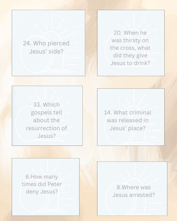 Best Easter Bible Trivia Questions Free Printable - Our Life Homeschooling