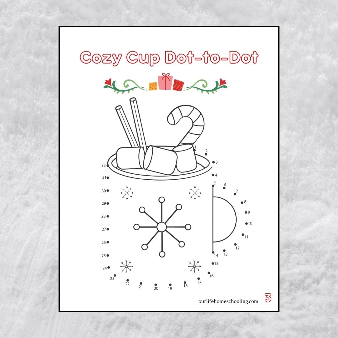 25-Day Countdown to Christmas FREE Activity Booklet - Our Life ...