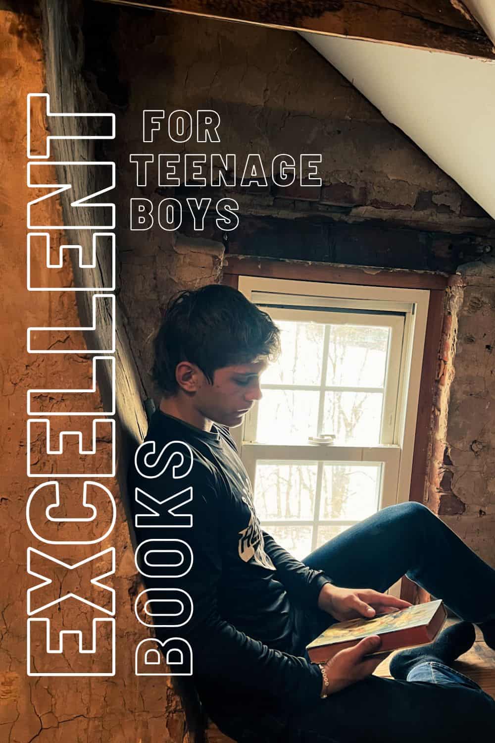 Excellent Book Recommendations for Teenage Boys - Our Life Homeschooling