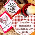 Printable Homemade Valentine's Day Cards for Kids - Our Life Homeschooling