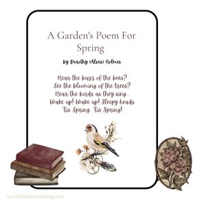Beautiful Spring Poems for Kids (Free Printable) - Our Life Homeschooling