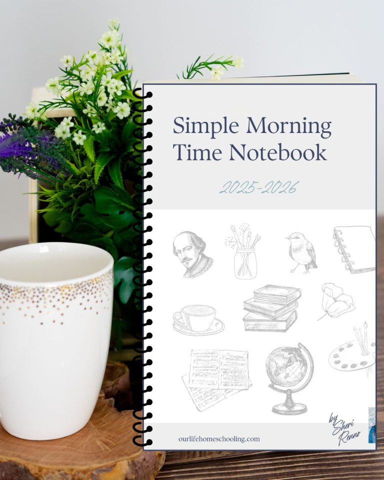 - Our Life Homeschooling Simple Morning Time Notebook