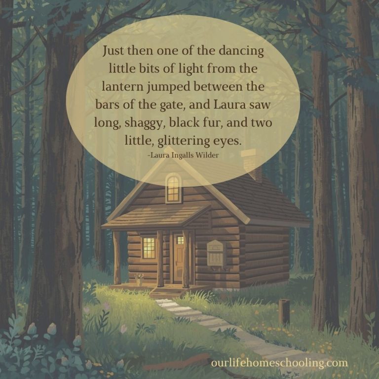 Little House In the Big Woods Copywork (Free Printable) - Our Life ...