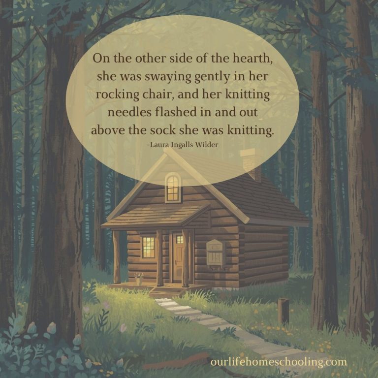 Little House In the Big Woods Copywork (Free Printable) - Our Life ...